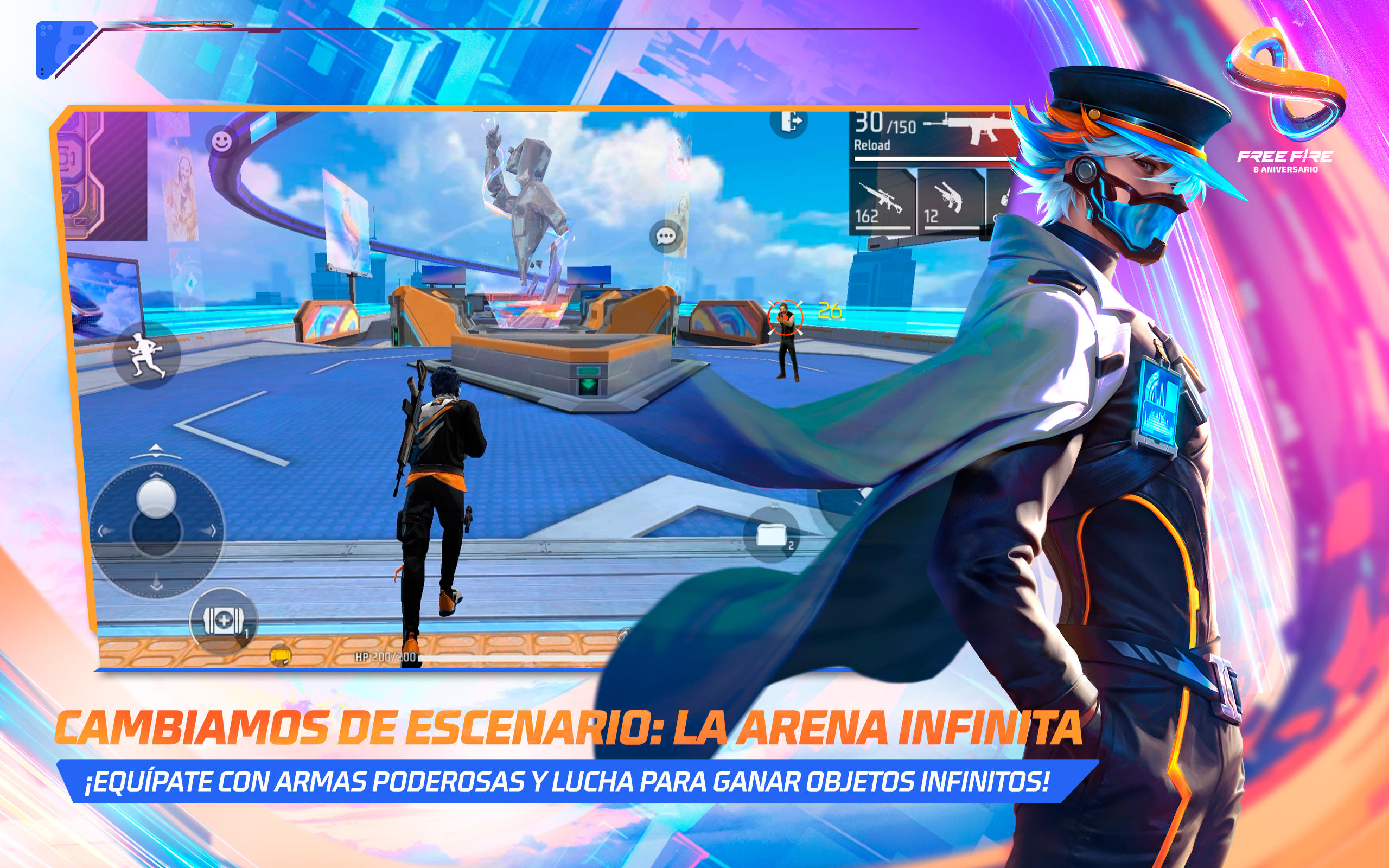 Free Fire: 8 Aniversario para Android/iOS - TapTap