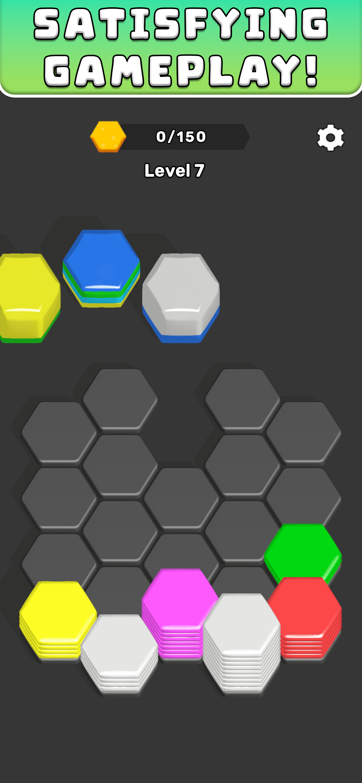 Jelly Hexa Fall android iOS apk download for free-TapTap