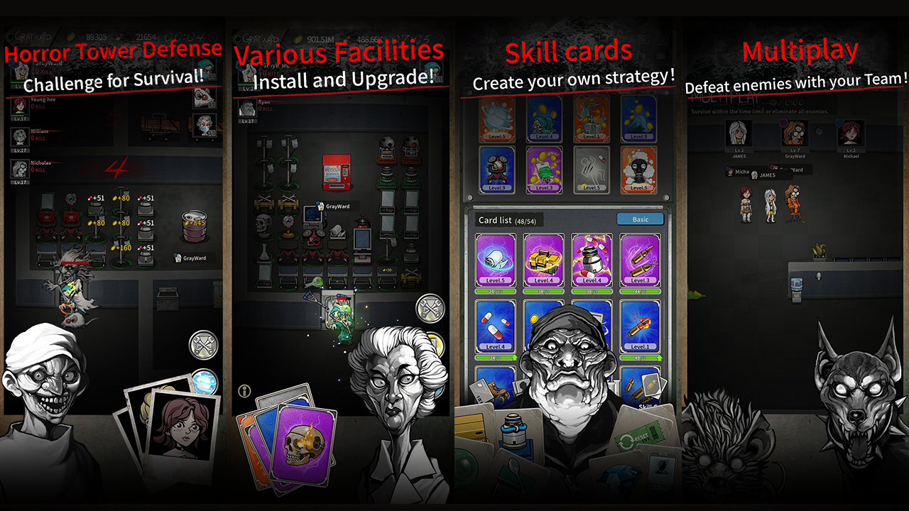 Gray Ward: Horror Defense Game android iOS apk download for free-TapTap