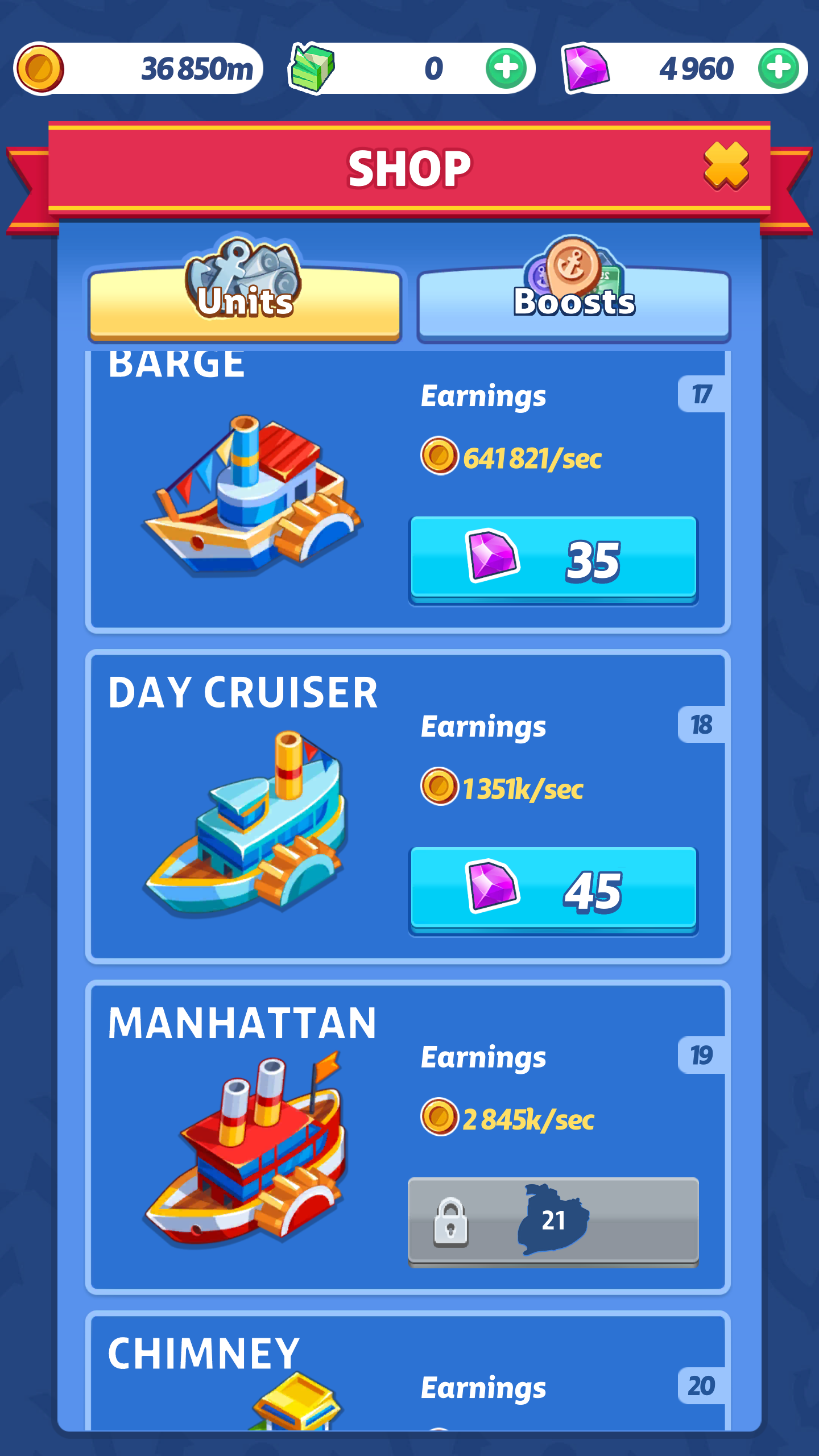 Merge Ship : Idle Tycoon android iOS apk download for free-TapTap