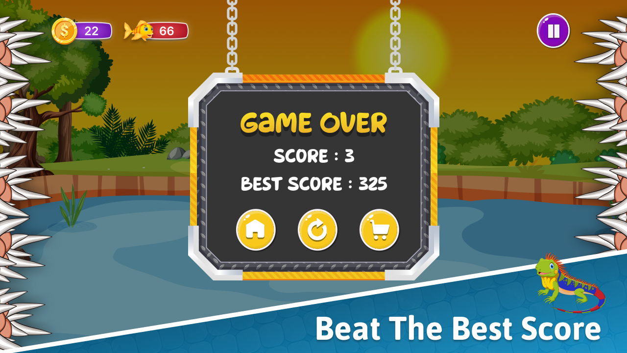 Iguana Game Catch the Fish android iOS apk download for free-TapTap