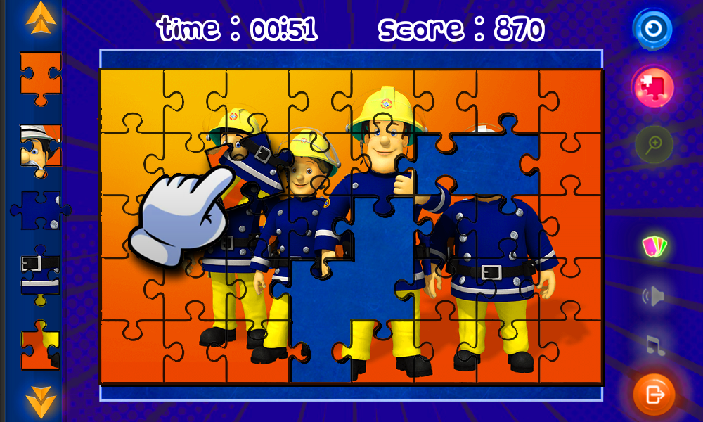 Jigsaw Firefighter of Sam Game android iOS apk download for free-TapTap