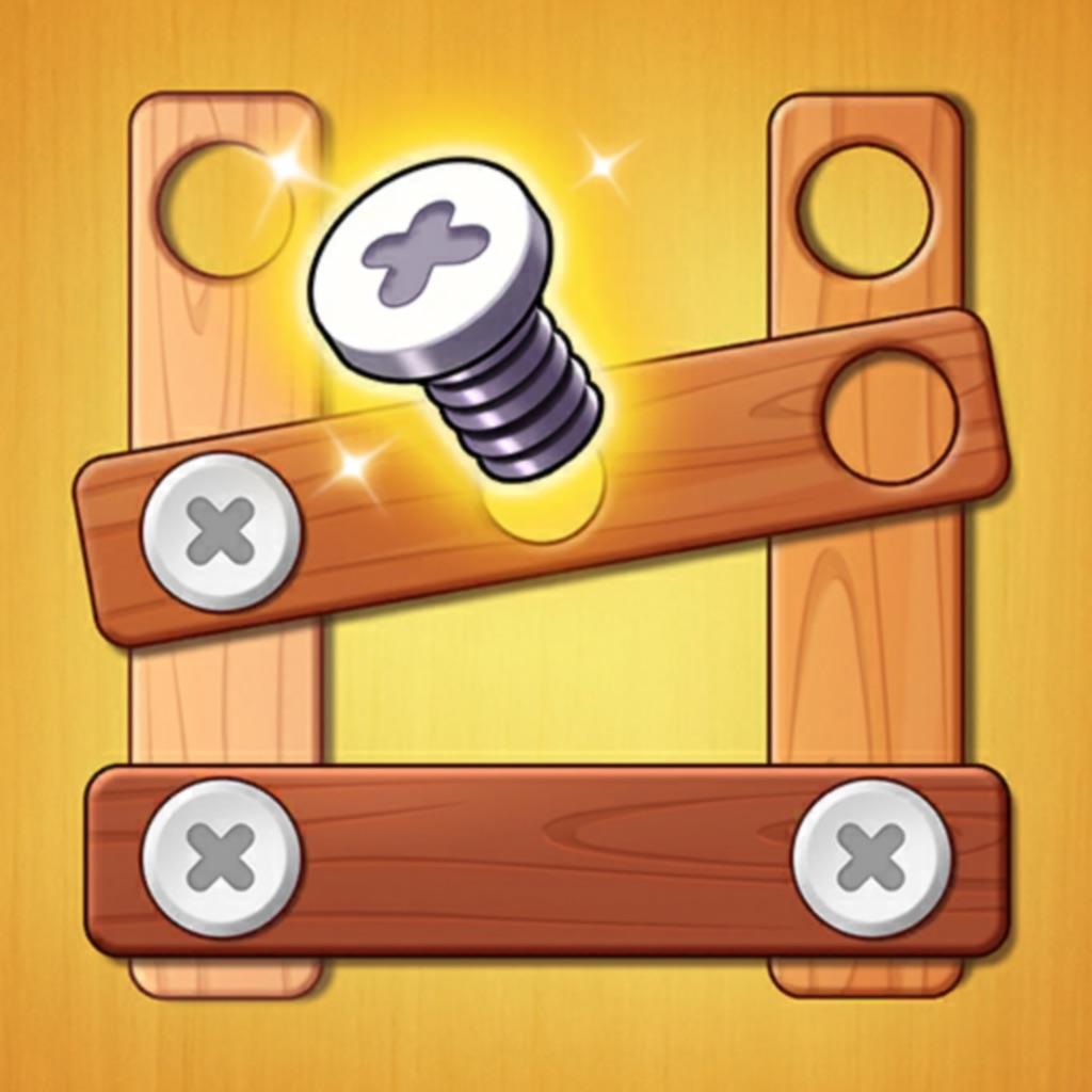 Nuts & Bolts: Unscrewing Wood android iOS apk download for free-TapTap