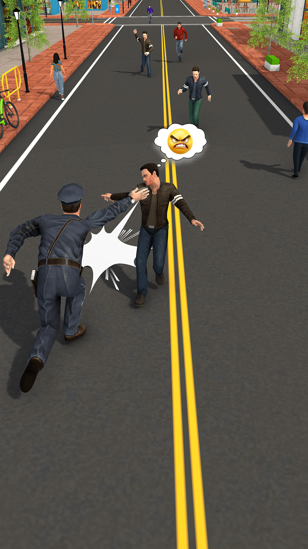 Slap City Cop Run Escape Game android iOS apk download for free-TapTap