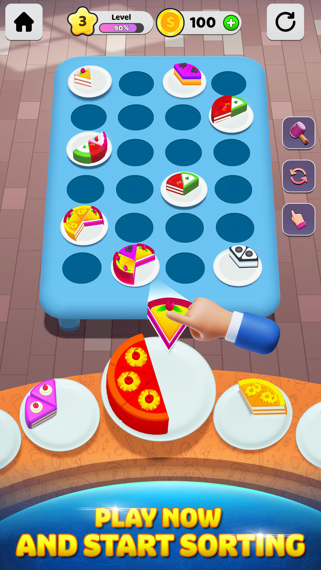 Cake Sort 3D:Color Puzzle Game android iOS apk download for free-TapTap