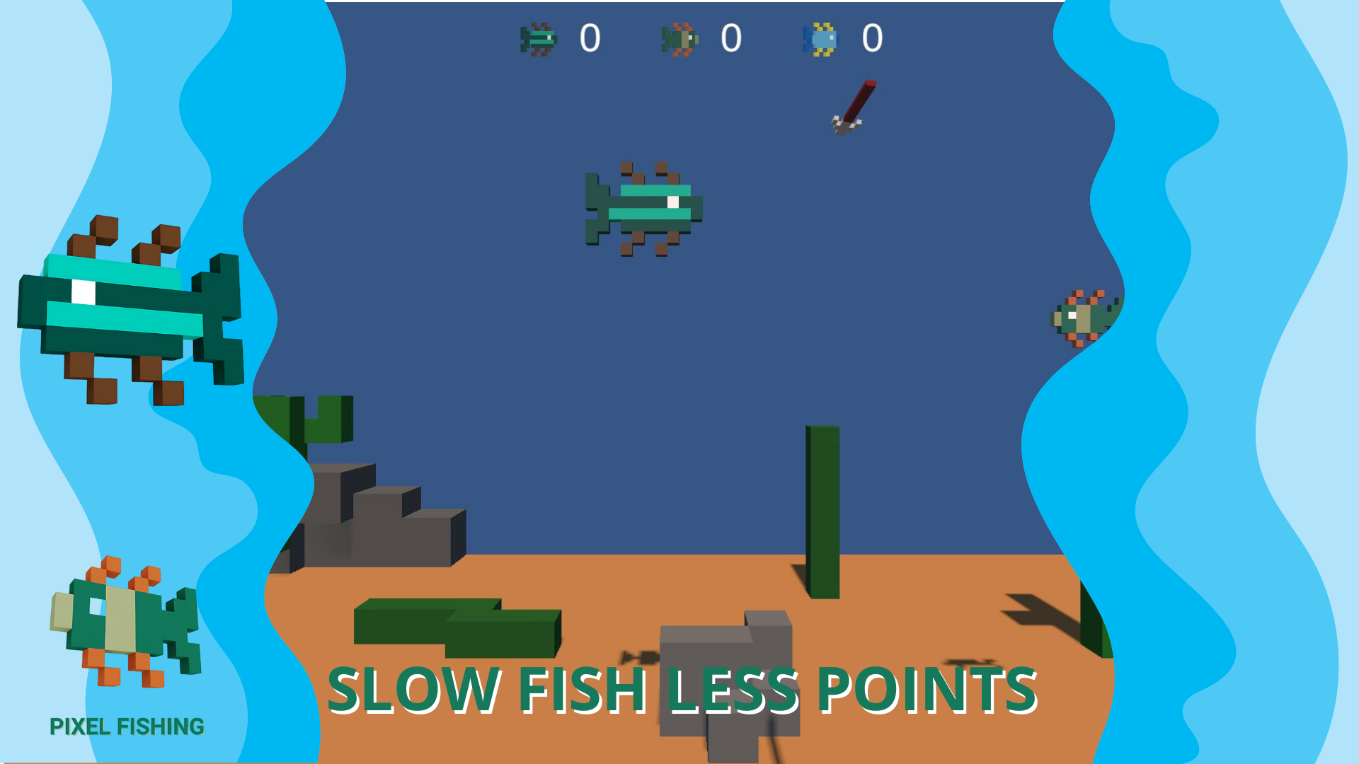 Pixel Fishing Game android iOS-TapTap