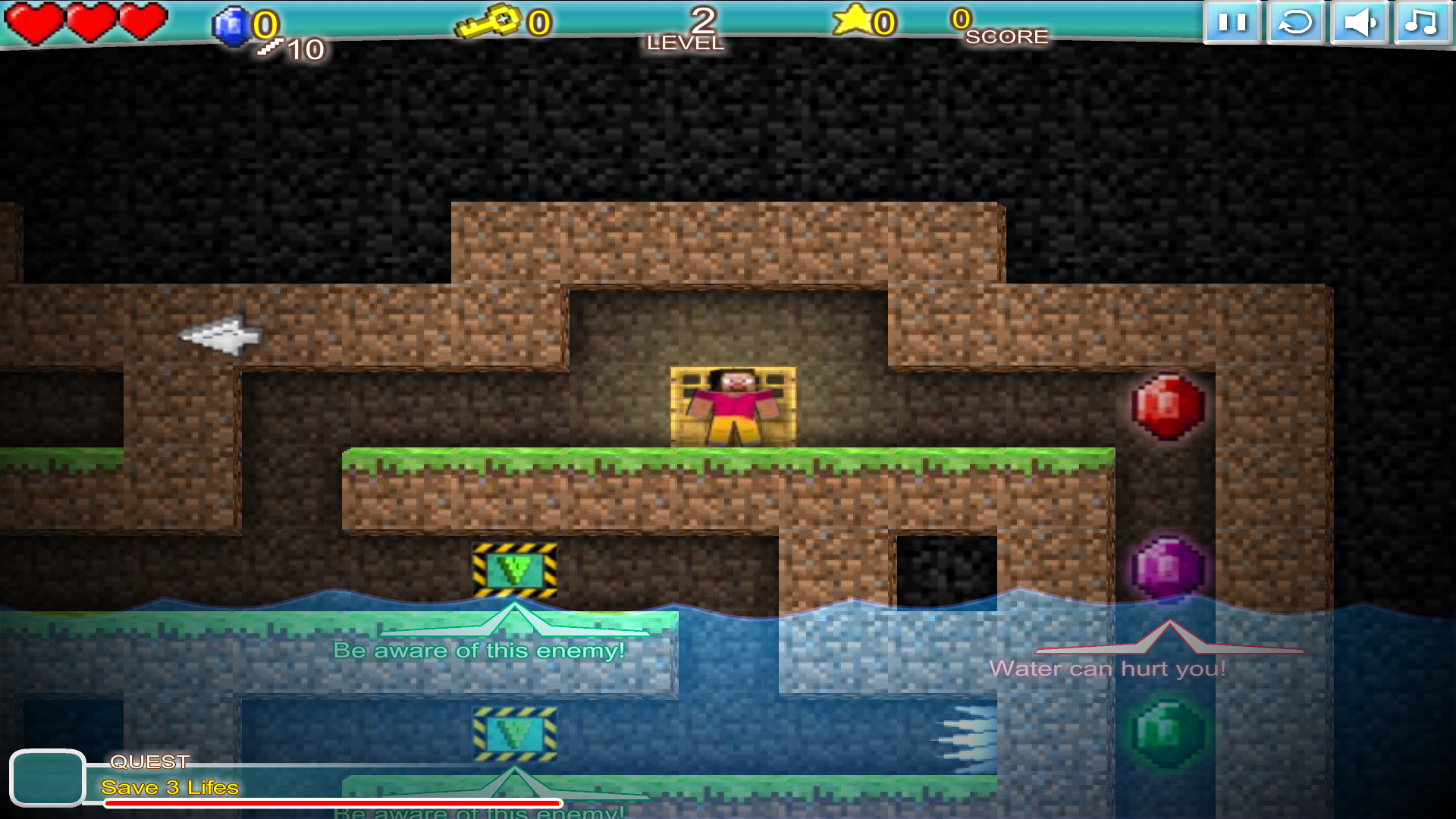 Mine Caves, Puzzle-arcade Game android iOS-TapTap