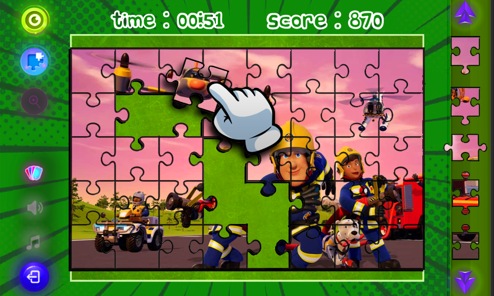 Firefighter Jigsaw Sam Puzzle android iOS-TapTap