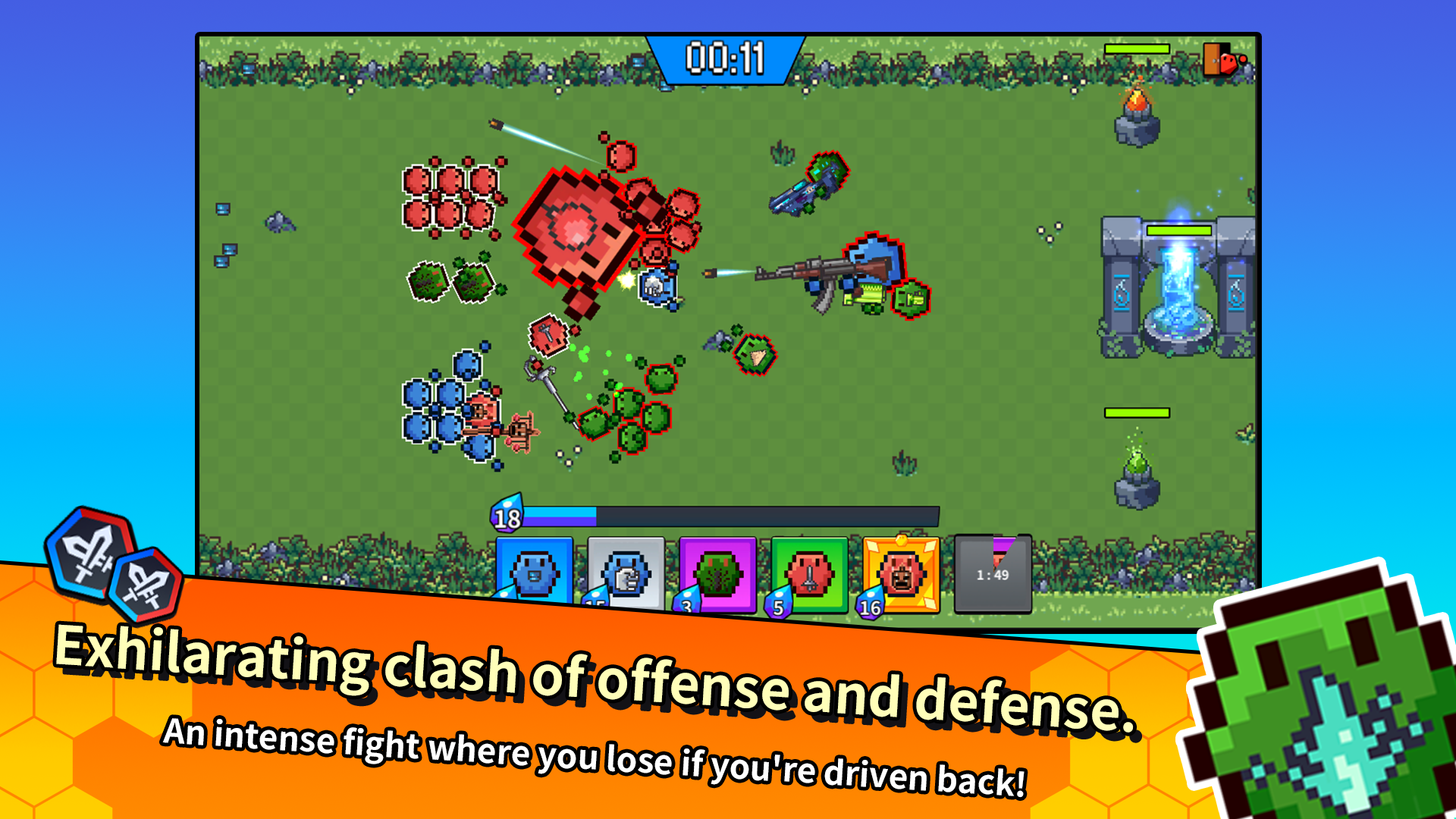 Hexagons : Unit Battle Game android iOS apk download for free-TapTap