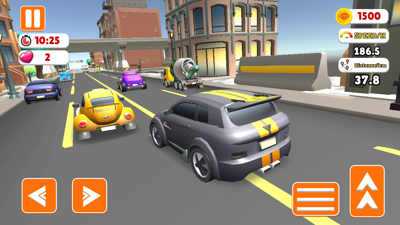 Kid Cars Highway Traffic Race android iOS apk download for free-TapTap