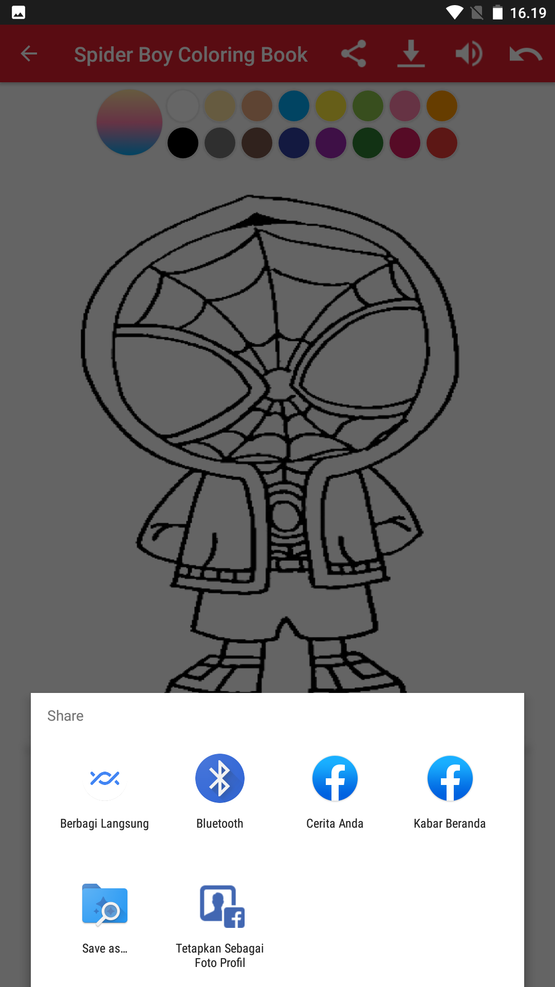 Spider Boy Coloring Book Pages android iOS-TapTap