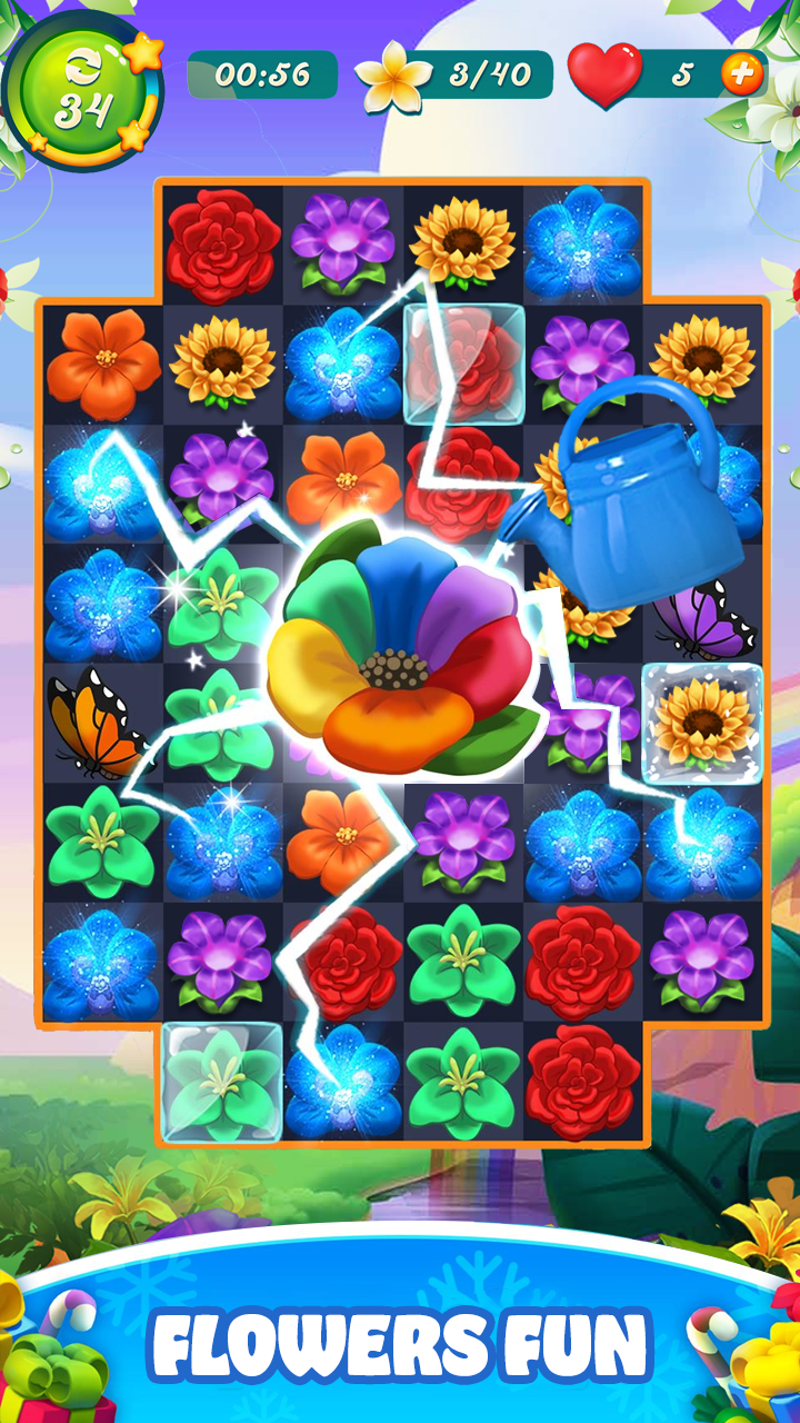 Bloom Rose - Match 3 Puzzles android iOS apk download for free-TapTap
