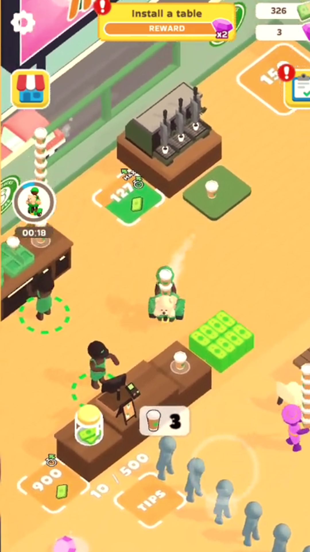Latte Shop: idle life tycoon android iOS-TapTap