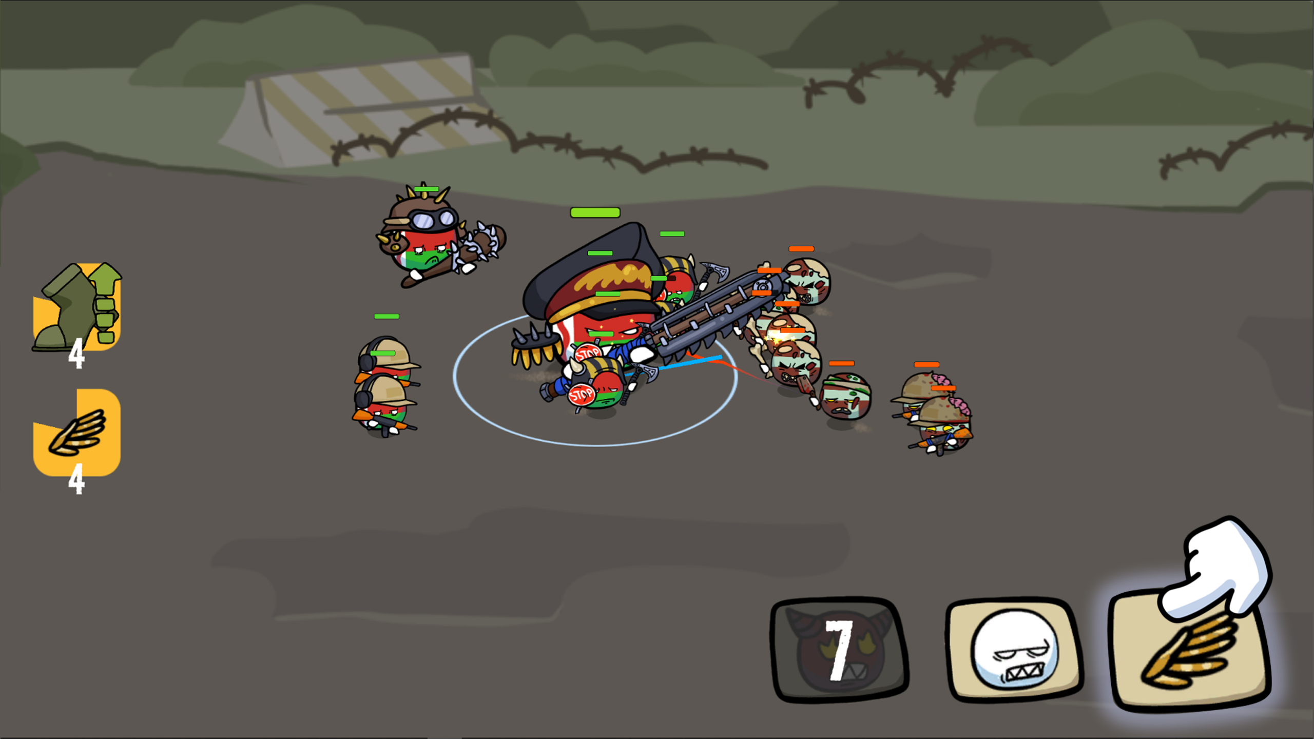 Country Balls: Zombie Rush android iOS apk download for free-TapTap