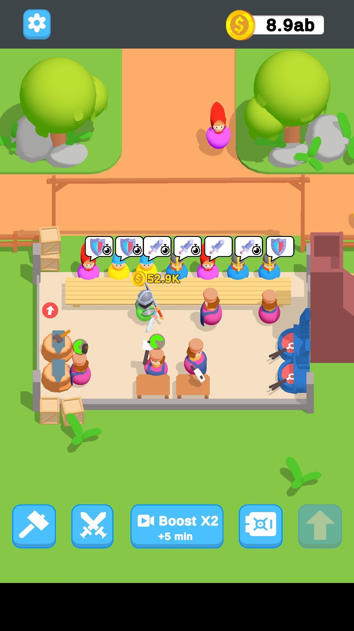 Pocket Forge 3D: Idle Craft android iOS-TapTap