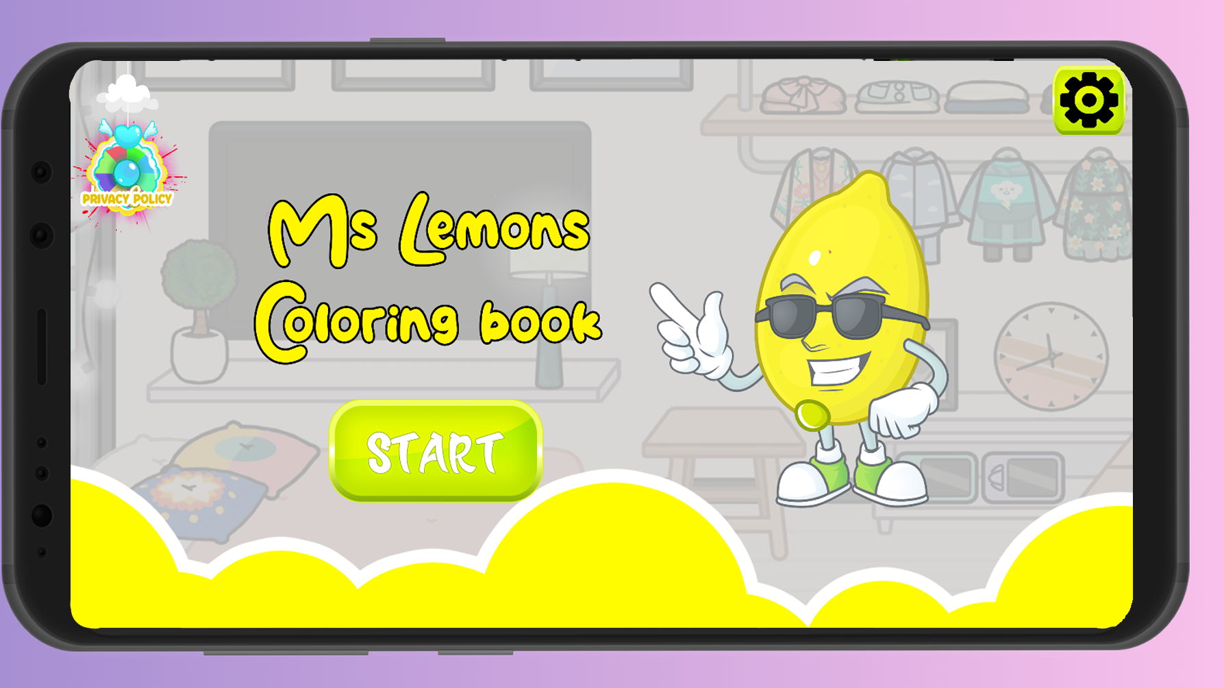 Ms Lemons Scary Coloring Book android iOS-TapTap