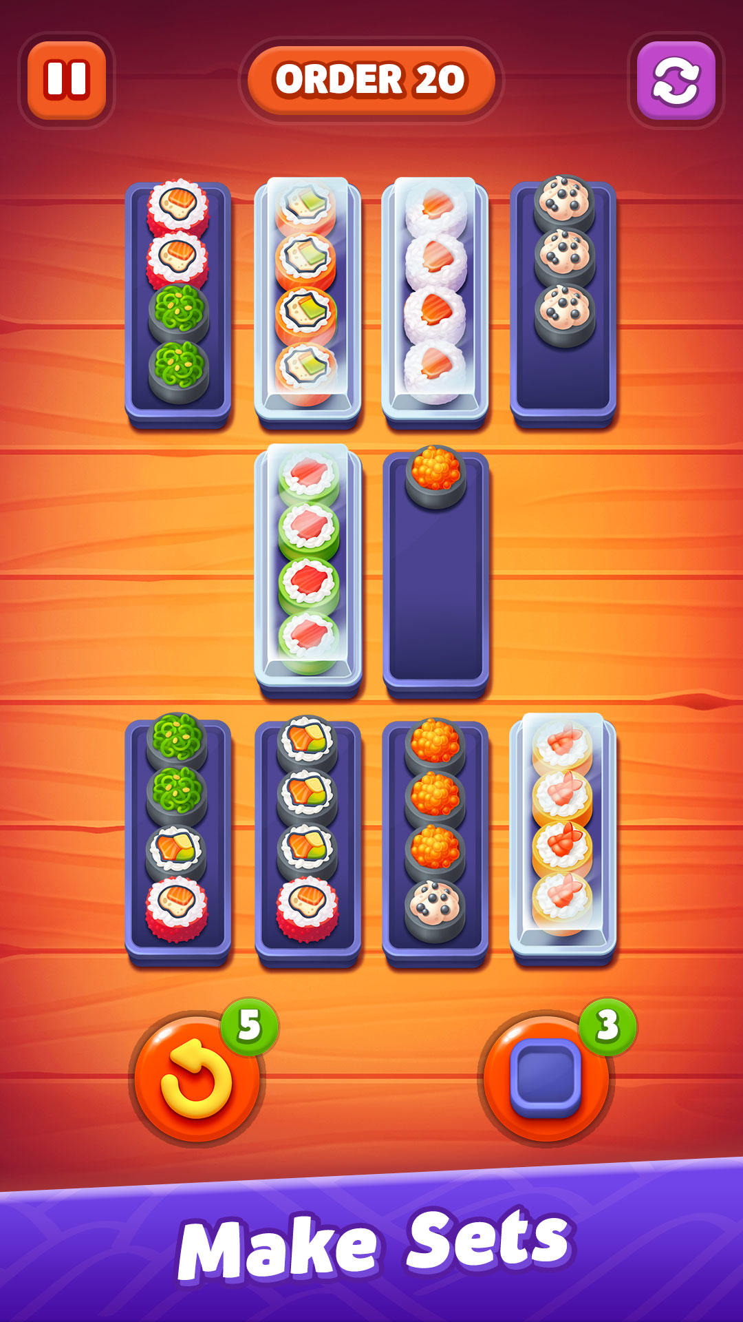 Sushi Sort: Color Sorting Game for Android/iOS - TapTap
