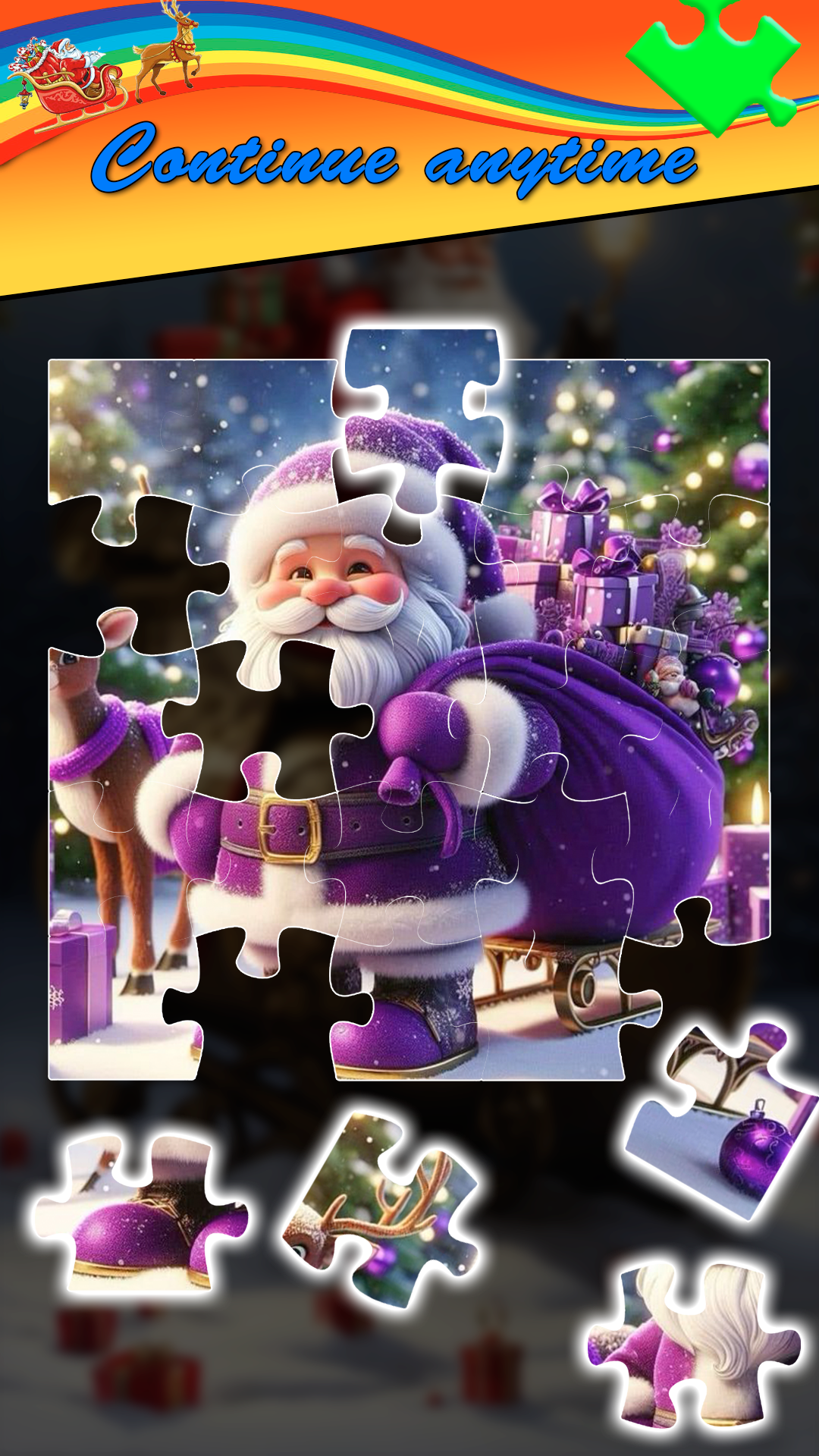Santa Clause Jigsaw Puzzle App android iOS-TapTap