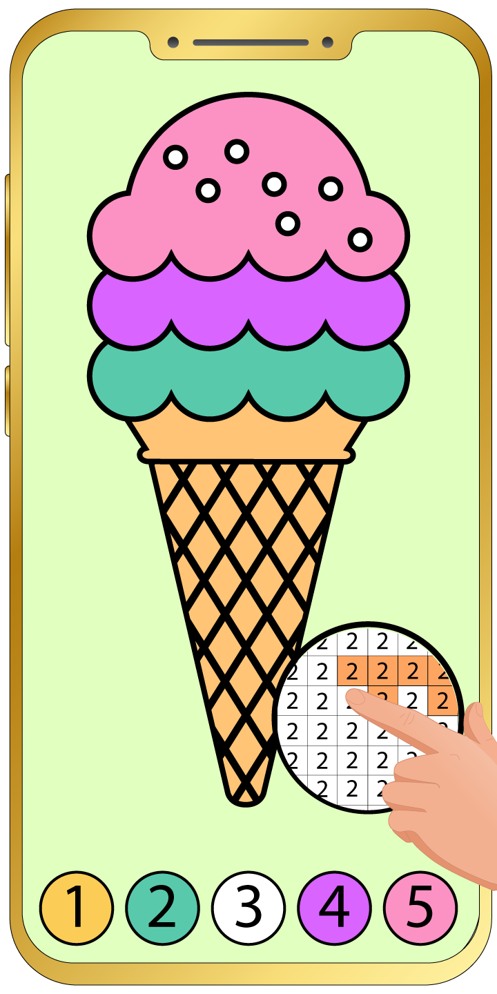 Pixel Art Dessert - Color by number Android/iOS용 - TapTap