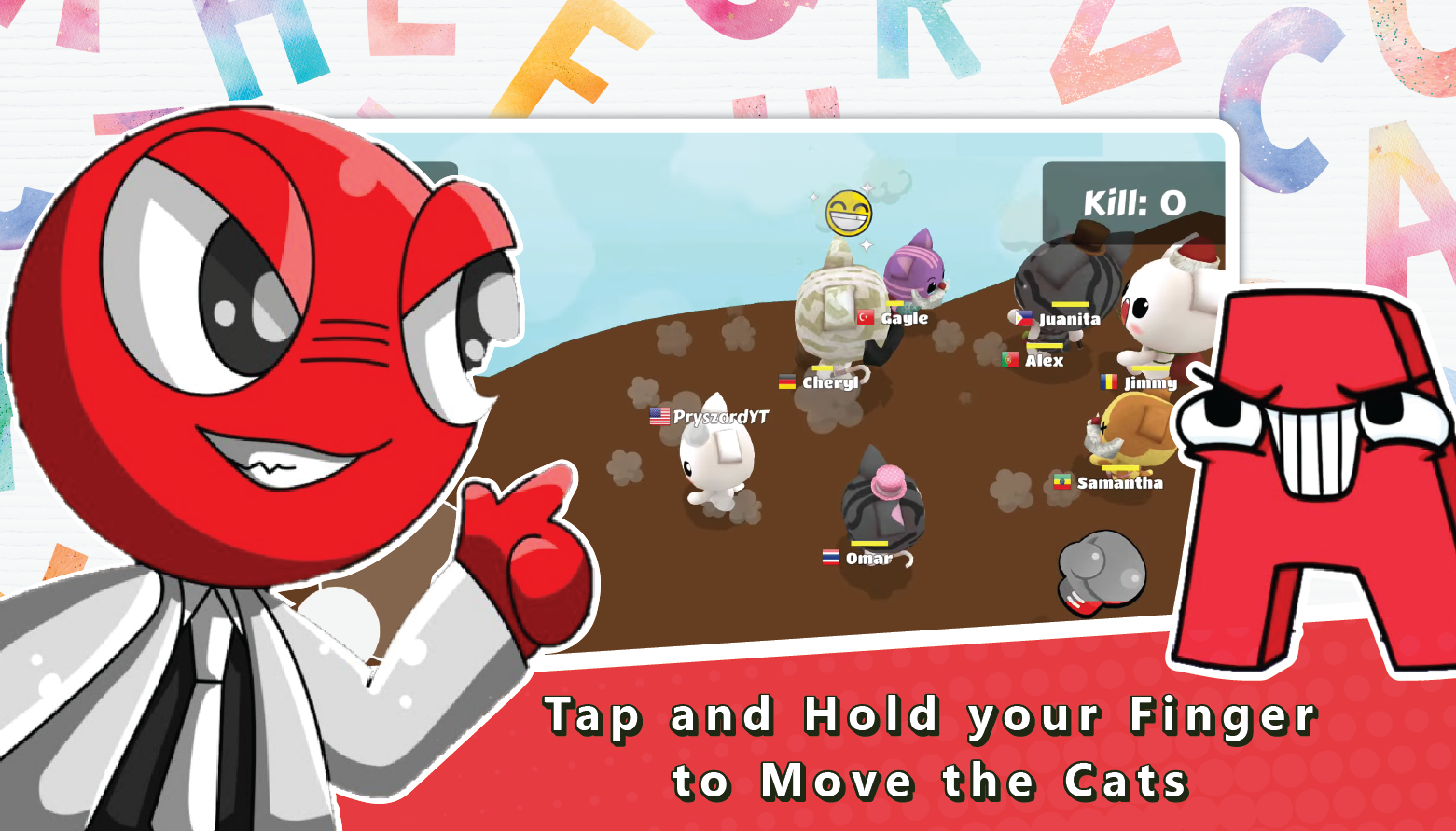 Cats Rush.io: Escape Blue Guys android iOS apk download for free-TapTap
