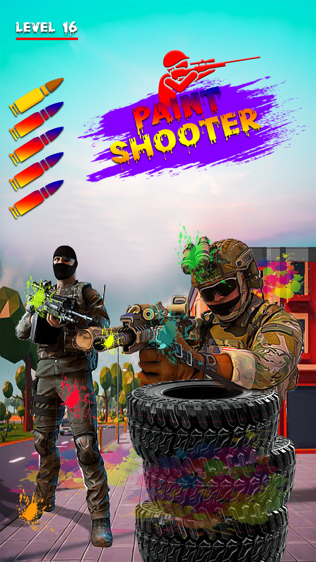 Paint shooter: Paintball arena android iOS-TapTap