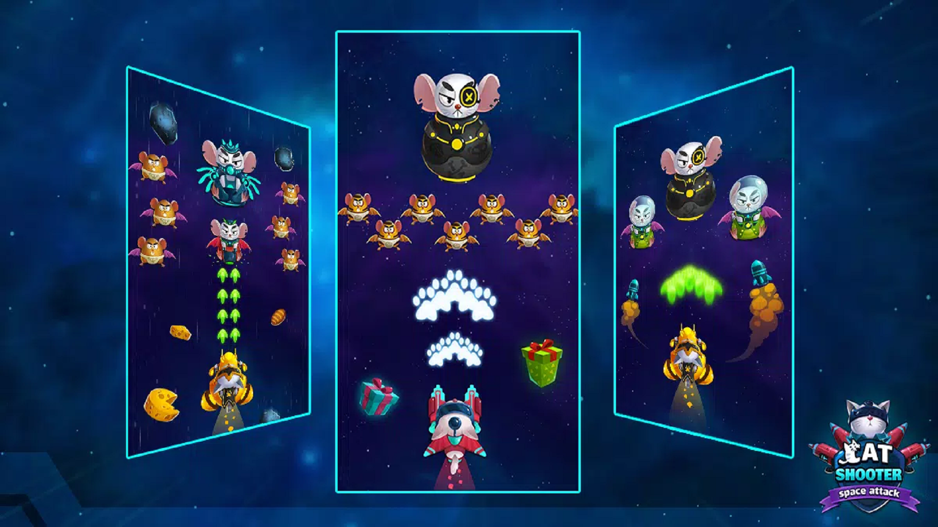 Cat Invaders Galaxy Attack android iOS apk download for free-TapTap