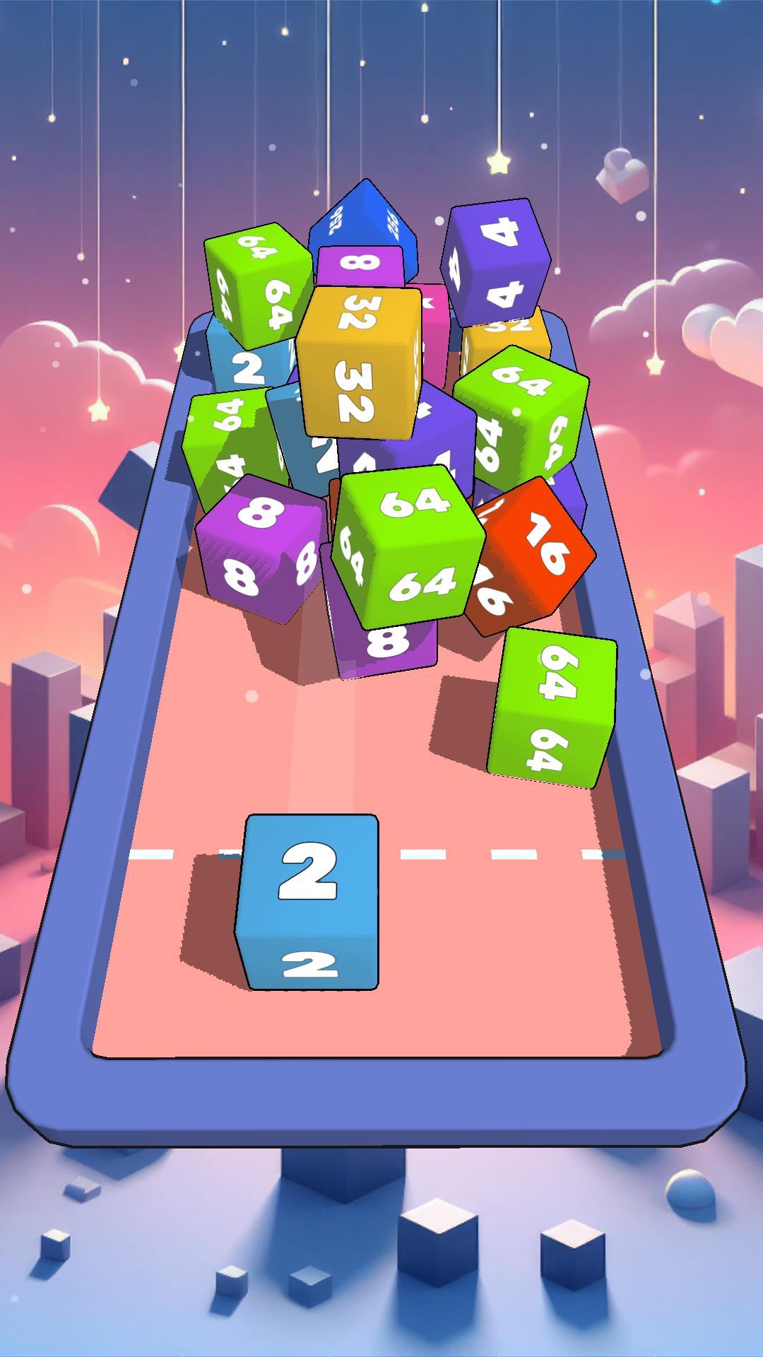 Chain Cube: 2048 3D game android iOS-TapTap