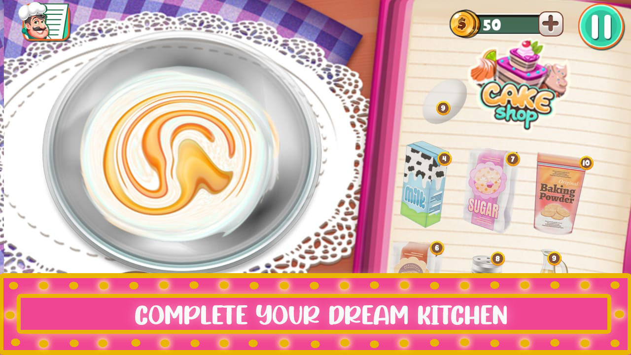 Cake Shop Game - Make Cakes android iOS-TapTap