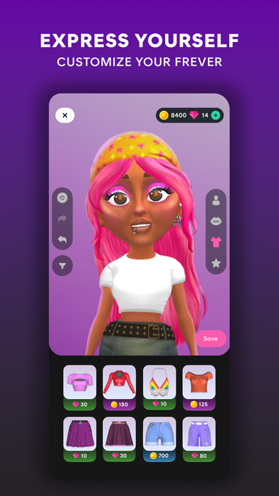 Frever: Dress up your avatar for Android/iOS - TapTap