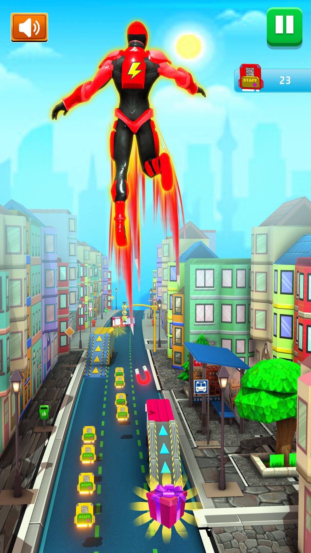 Superhero Dash: Robot Runner android iOS apk download for free-TapTap