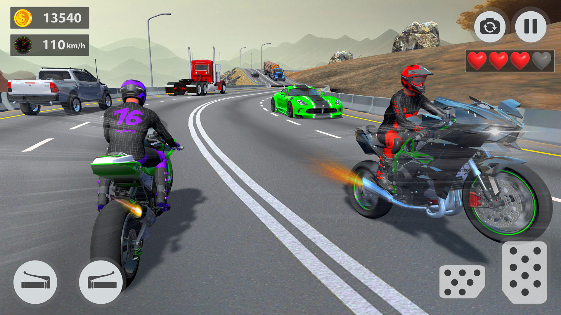 Highway Bike Race - Bike Game android iOS apk download for free-TapTap