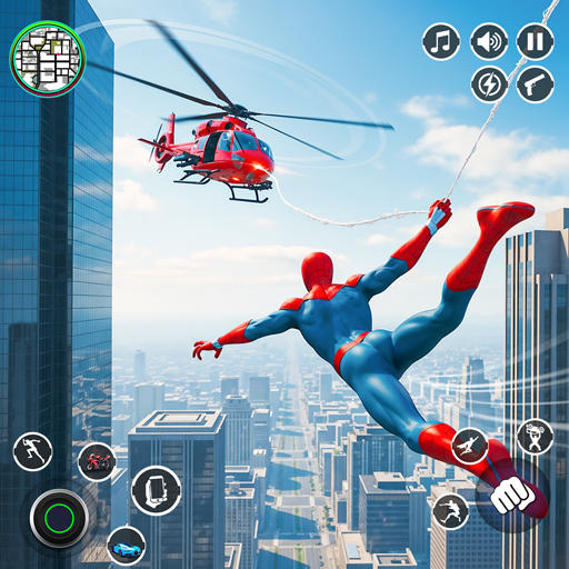 Spider Rope Hero Rescue Game for Android/iOS - TapTap