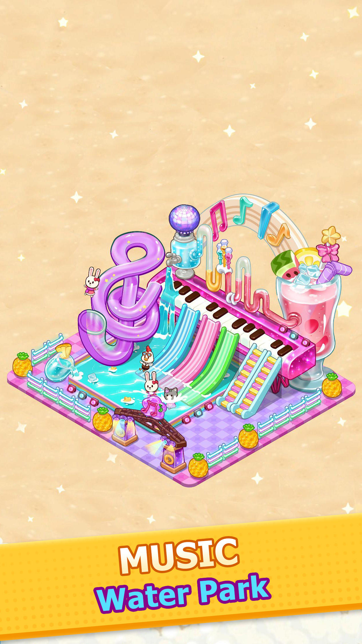 Merge Theme Park: Sweet Escape android iOS-TapTap