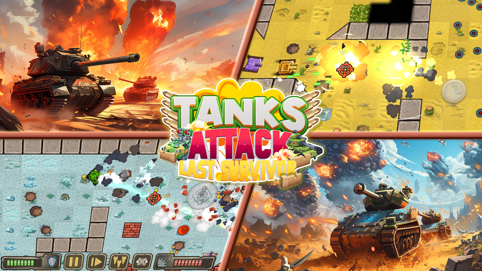Tanks Attack - Last Survivor android iOS-TapTap