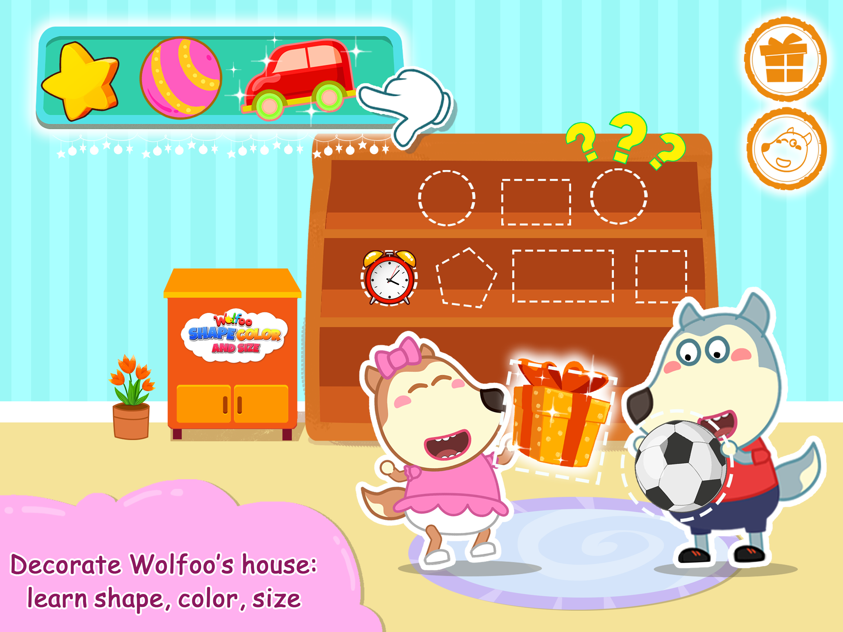 Wolfoo Shape Color and Size android iOS apk download for free-TapTap