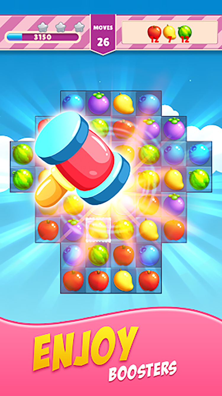 Fruit Crush - Fruits Match 3 android iOS-TapTap