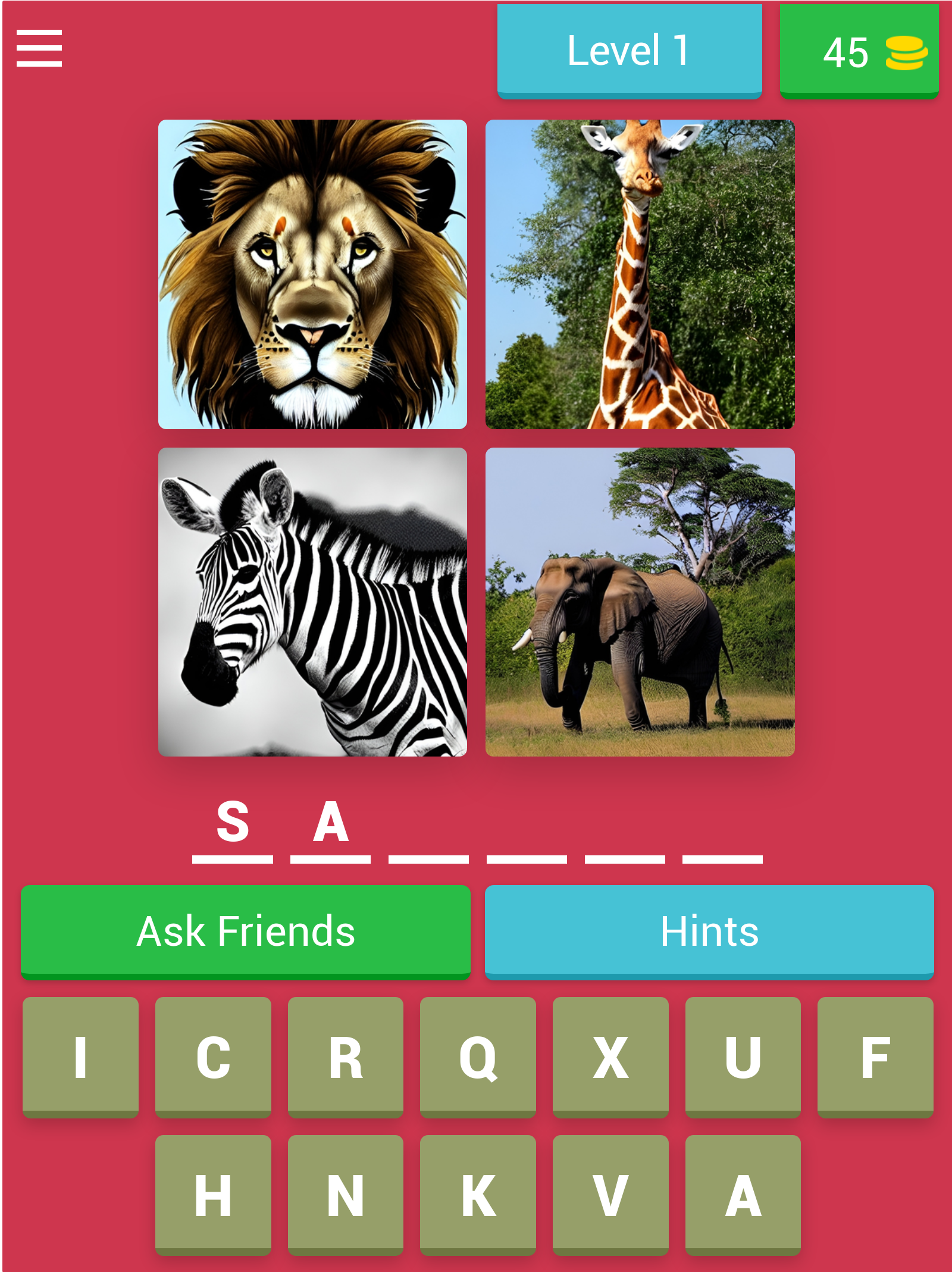4 Pics 1 Word Challenge android iOS-TapTap