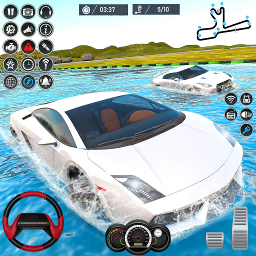 Aqua surfer: water car racing for Android/iOS - TapTap