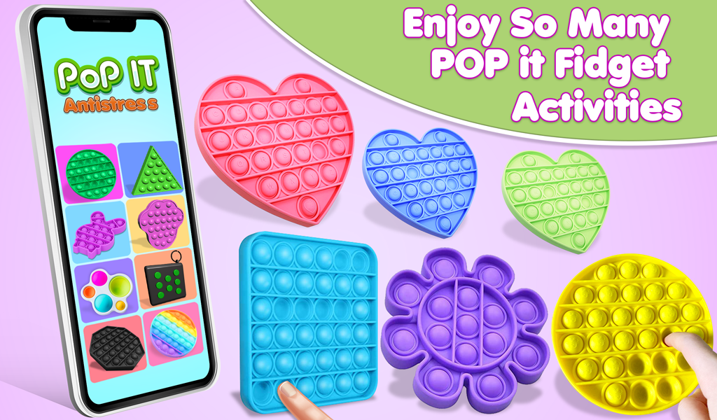 Pop It Fidget Toys Poke & Push Pop Waffle Fidgets android iOS-TapTap