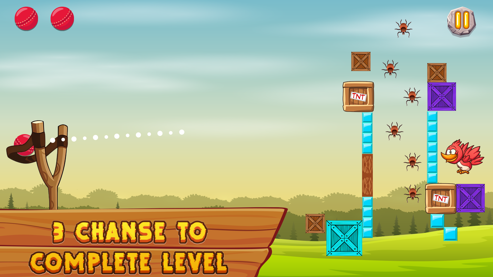 Ball Slingshot Bird Game android iOS apk download for free-TapTap