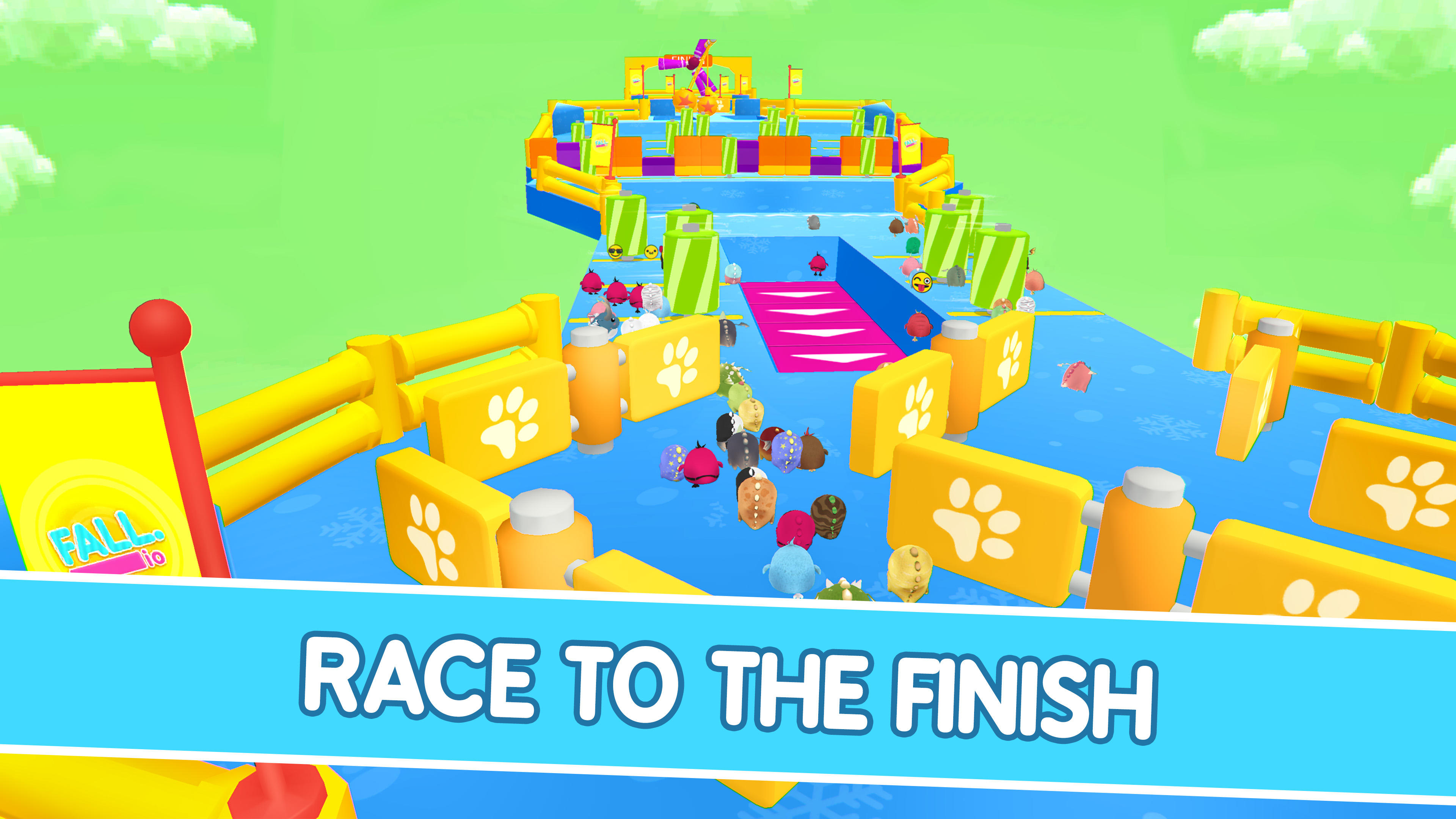 Fall.io - Race of Dino for Android/iOS - TapTap