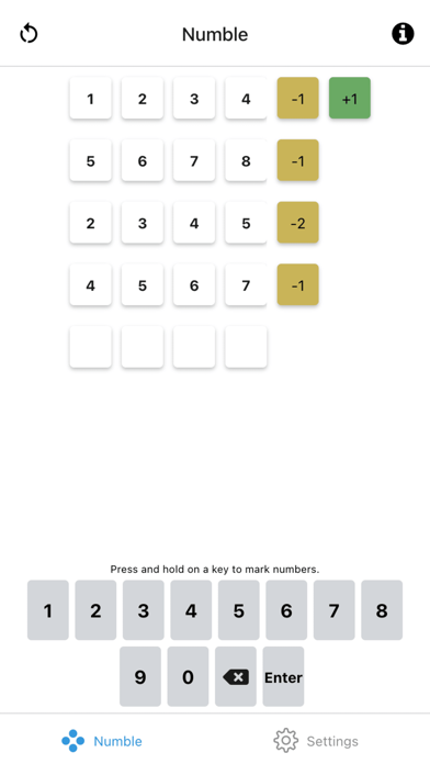 Numble: Guess the number android iOS apk download for free-TapTap