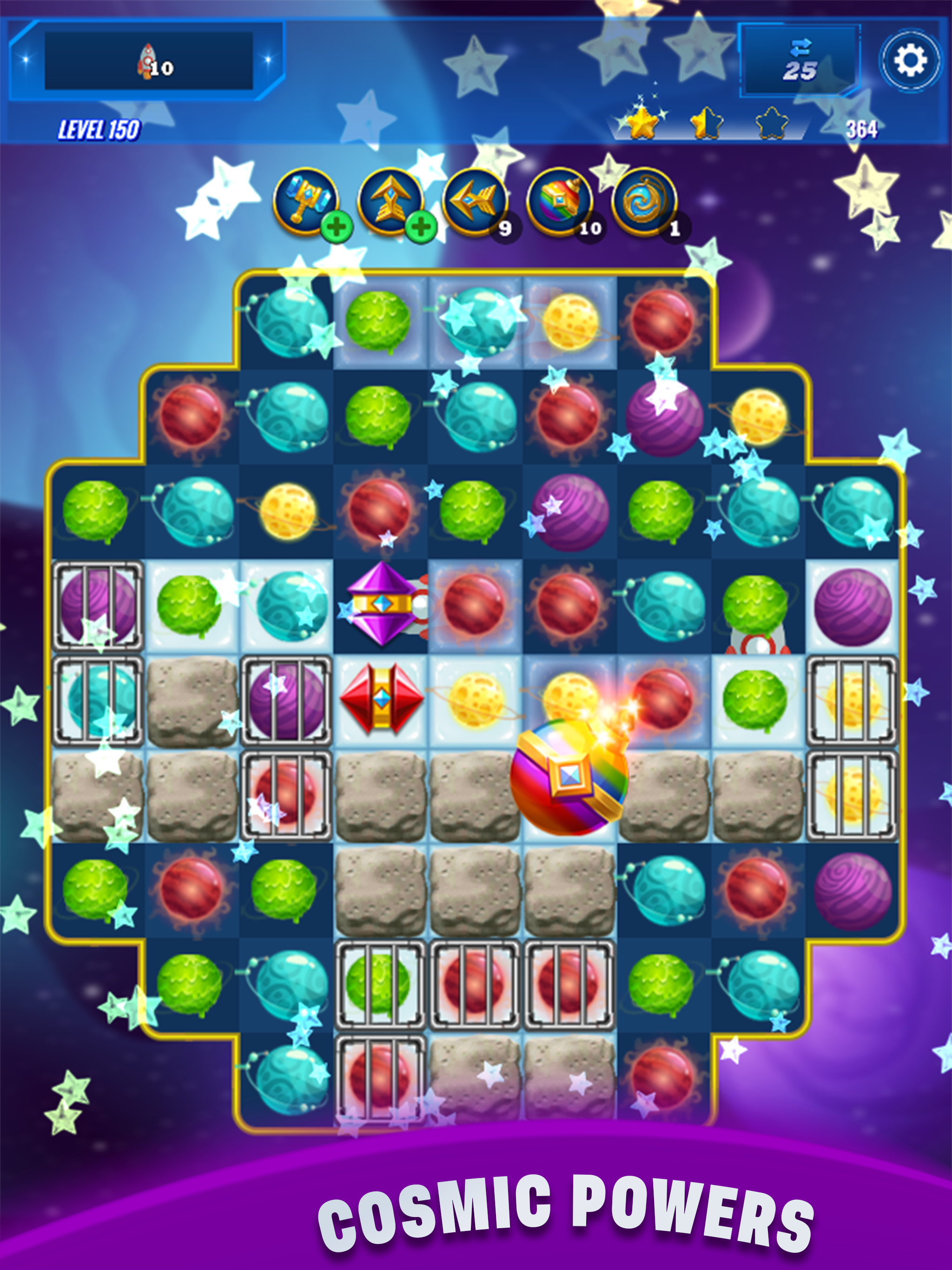 Planets Crush Match 3 android iOS apk download for free-TapTap