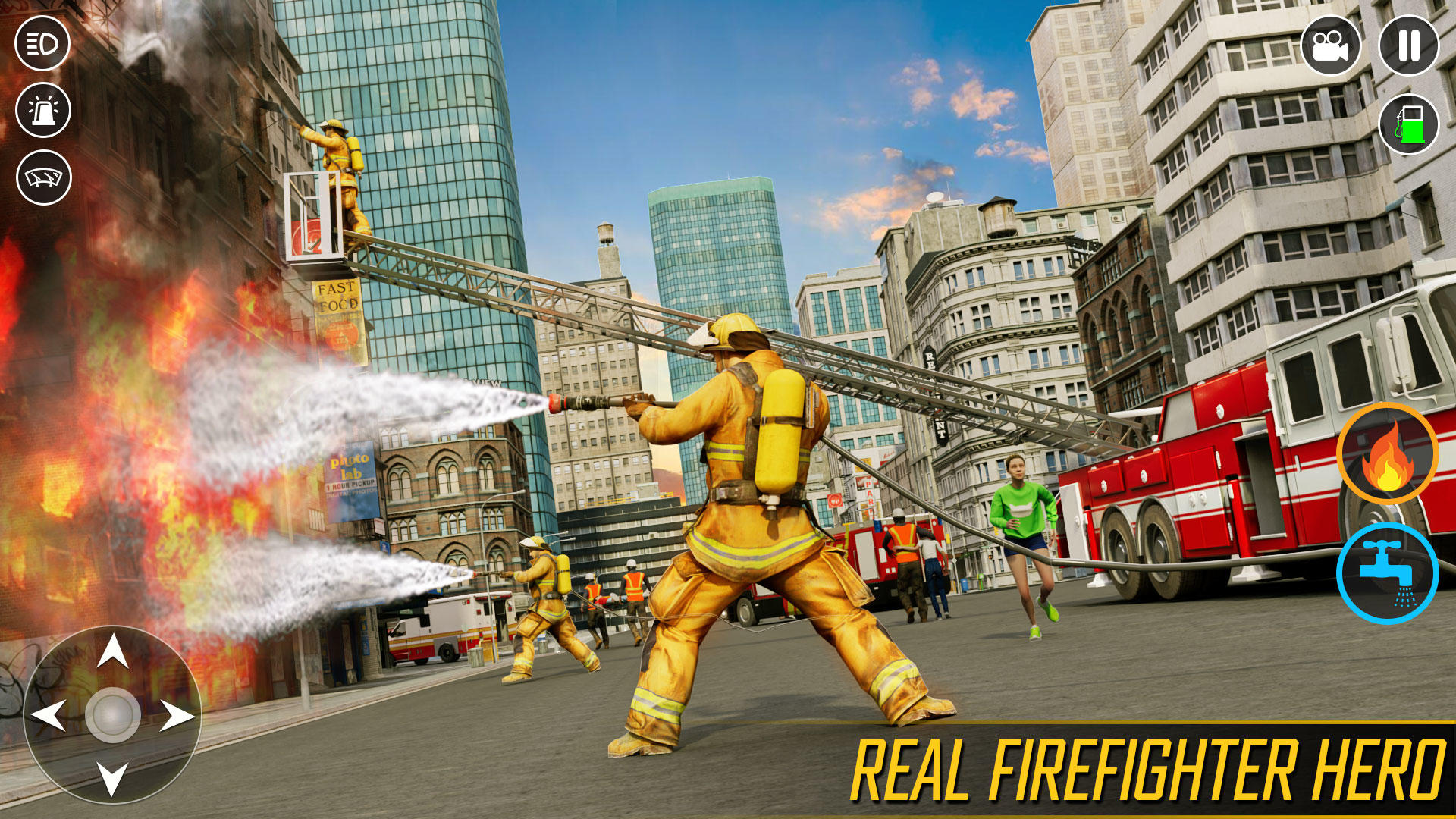Firefighter Games: Fire Truck android iOS-TapTap