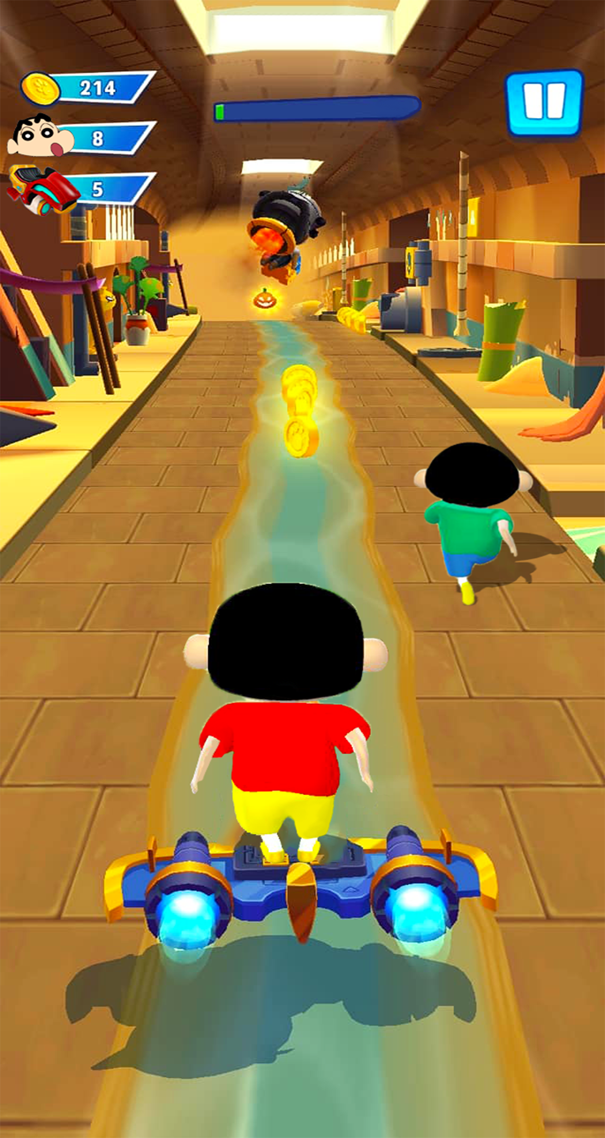 Crayon Shinchan Subway Run 3D android iOS-TapTap
