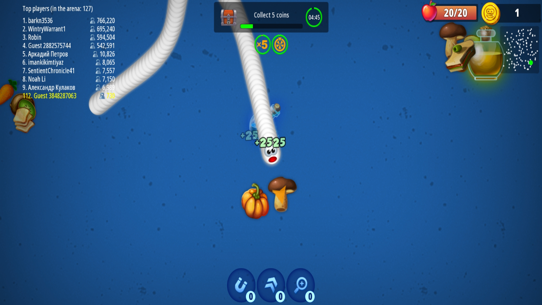 Worms Zone.io - Hungry Snake android iOS-TapTap