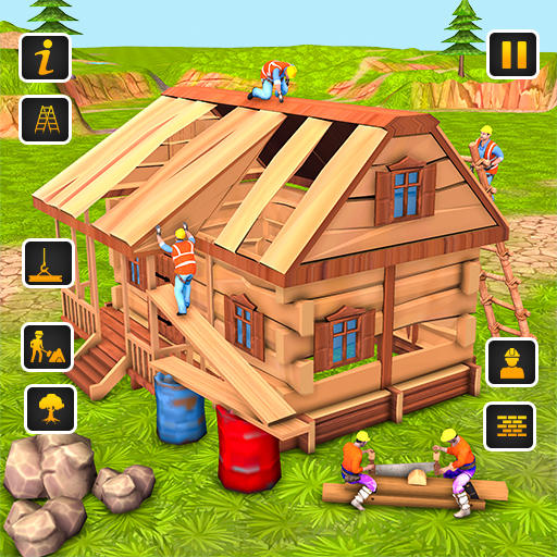 Wood House Builders JCB Game for Android/iOS - TapTap