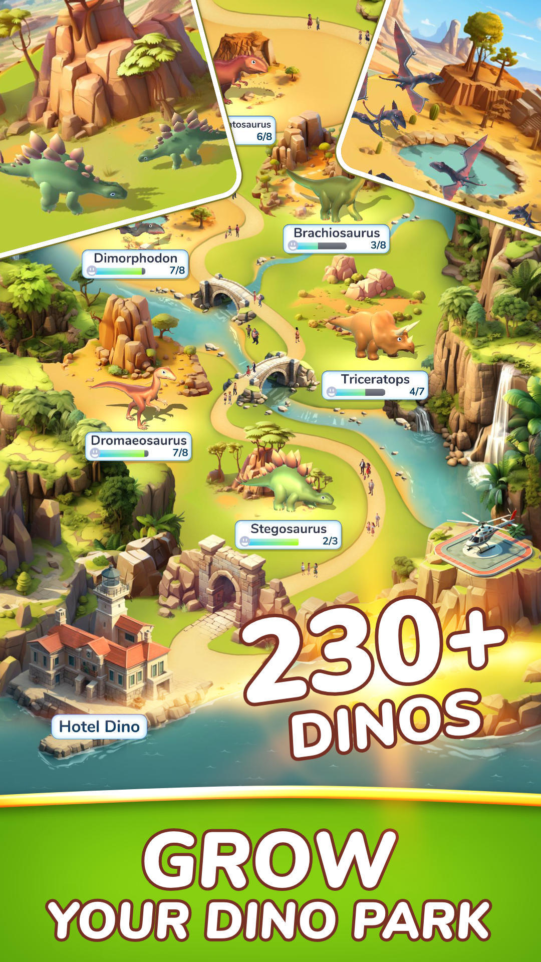 Jurassic Valley: Dinosaur Park android iOS apk download for free-TapTap