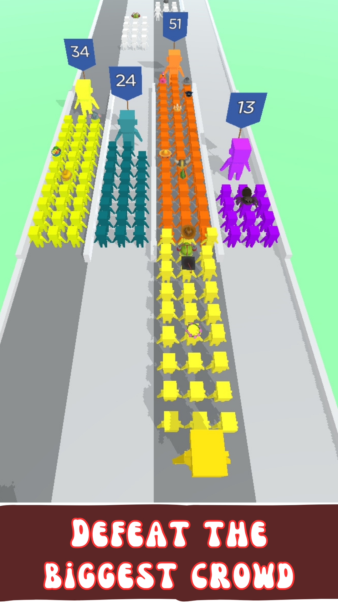 Crowd Hero Run- Army Evolution android iOS apk download for free-TapTap