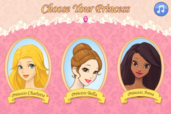 iPrincess - A Princess Dress Up and Makeover Game! for Android/iOS
